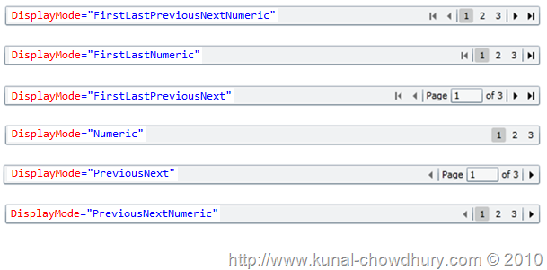 Paginating Records in Silverlight DataGrid using PagedCollectionView | Kunal Chowdhury